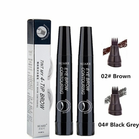 Makeup | New 2pc Waterproof Microblading Eyebrow Pen Set 7 | Poshmark